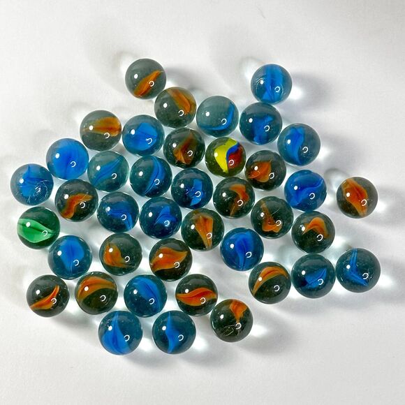 Toys | Lot Of 4 Cats Eye Marbles | Poshmark